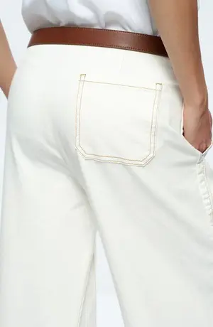BAYEAS Timothy Low Rise Ankle Wide Leg Jeans