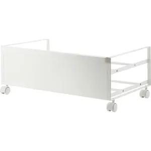YAMAZAKI Rolling Shoe Rack - White
