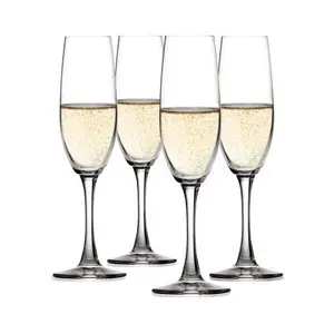 SPIEGELAU Salute Champagne Flute Glass Set Of 4 - Clear