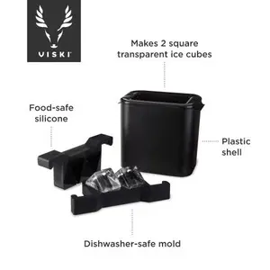 VISKI Glacier Rocks Clear Ice Maker