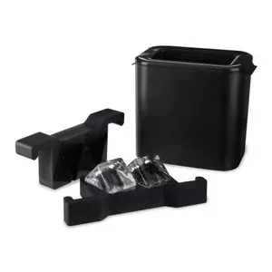 VISKI Glacier Rocks Clear Ice Maker - Black
