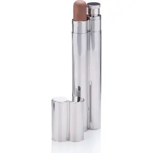 VISKI Cigar Holder And Flask In Stainless Steel - Silver