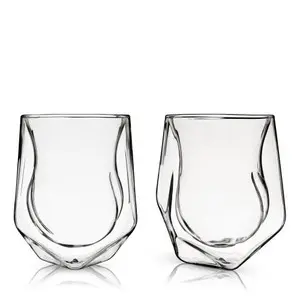 VISKI Alchemi Double-walled Aerating Tumbler - Clear