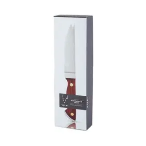 VISKI Professional Bartender Knife With Acacia Wood