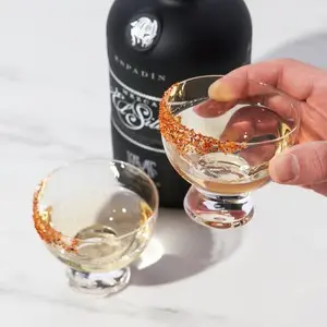 VISKI Crystal Mezcal Glasses Set Of 2