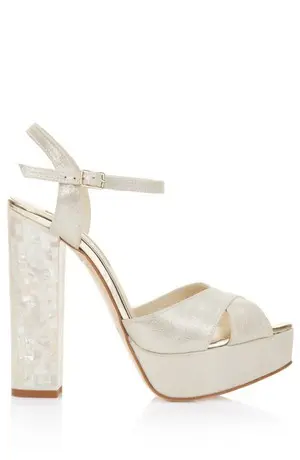 FREYA ROSE Bonniepearl Heel Sandal - Ivory