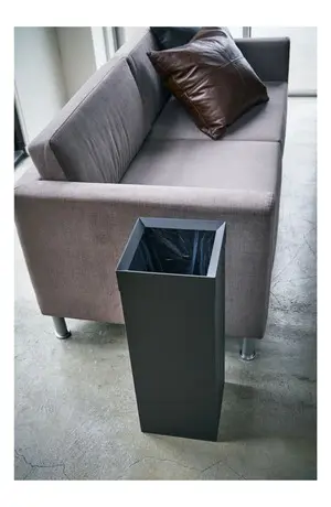 YAMAZAKI Tall Trash Can