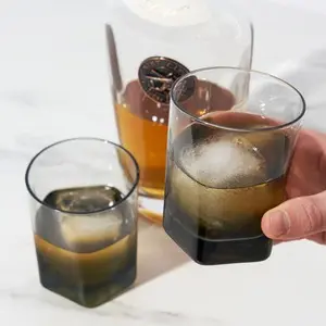 VISKI Crystal Double Old Fashioned Glasses