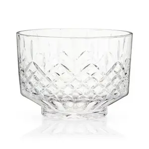 VISKI Admiral Crystal Punch Bowl - Clear