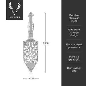 VISKI Absinthe Spoon In Stainless Steel
