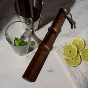 VISKI Professional 12" Muddler With Acacia Wood