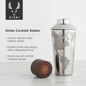 VISKI Globe Cocktail Shaker