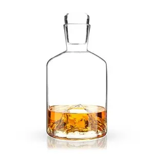 VISKI Mountain Crystal Liquor Decanter