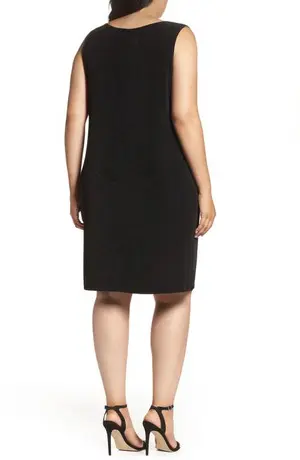 Vikki Vi Sleeveless Shift Dress