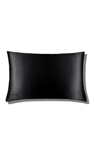 DROWSY SLEEP CO. Queen Silk Pillowcase Black Jade