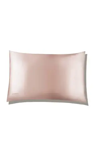 DROWSY SLEEP CO. Queen Silk Pillowcase Sunset Pink