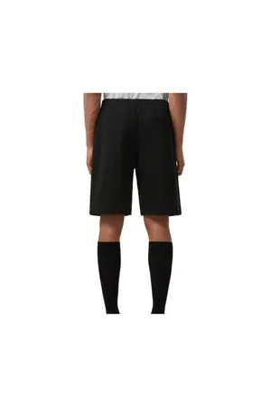 Burberry Logo Cotton Shorts - Black