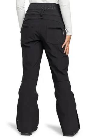 Roxy Rising High Waterproof Shell Snow Pants - Anthracite