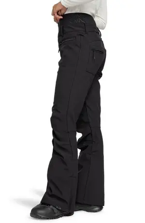 Roxy Rising High Waterproof Shell Snow Pants - Anthracite