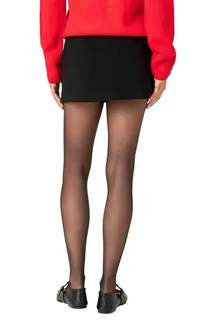 English Factory Rounded Slit Skort