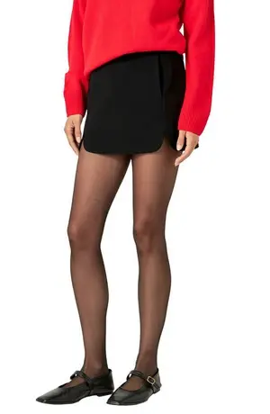 English Factory Rounded Slit Skort