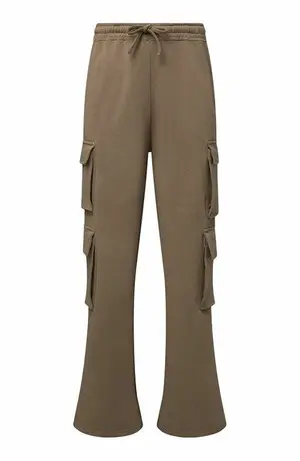 WeWoreWhat Cargo Sweatpants - Stone