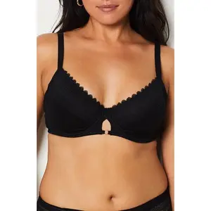 ETAM Gravure Underwire Minimizer Demi Bra - Black