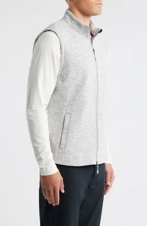 Johnnie-o Denalis Vest - Light Gray