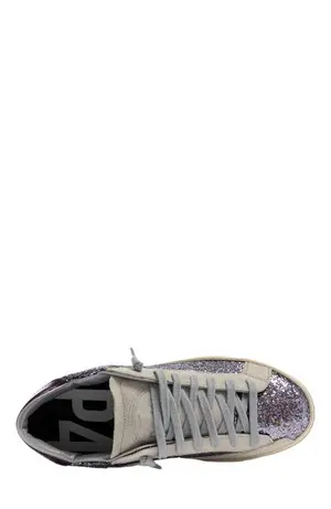 P448 John Low Top Sneaker - Glitter/purple