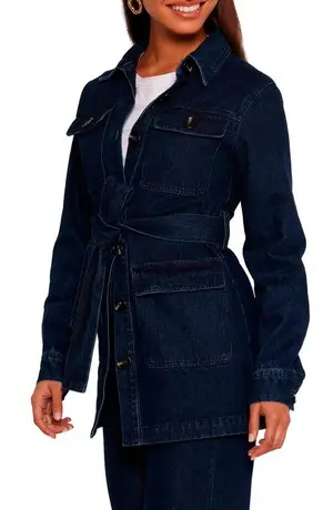 PETAL & PUP Nadine Tie-waist Jacket