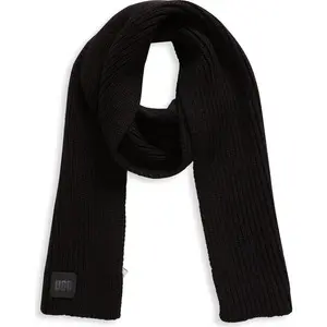 UGG Chunky Rib Scarf - Black