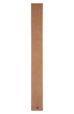 UGG Chunky Rib Scarf - Camel