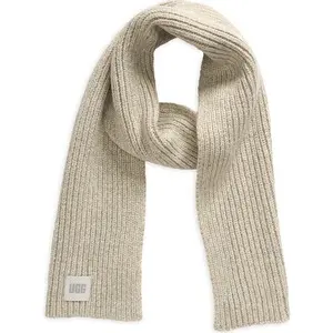 UGG Chunky Rib Scarf - Light Grey