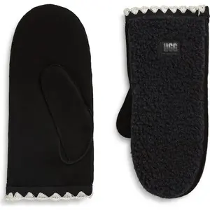 UGG Scalloped Mittens - Black