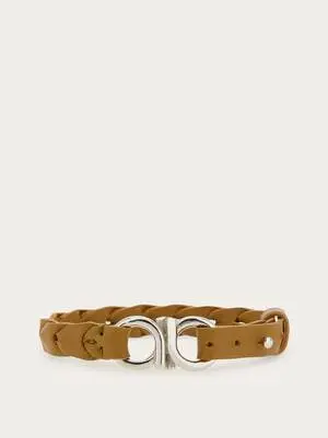 FERRAGAMO Ferragamo Braided Gancini Bracelet Yellow
