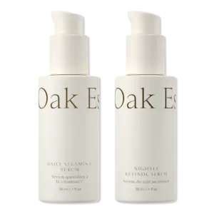 Oak Essentials The Serums: Vitamin C & Retinol Duo