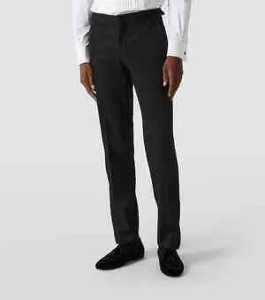 Rubinacci Luca Wool Tuxedo Pants