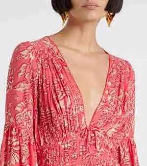 Poupette St Barth Chiara Printed Minidress