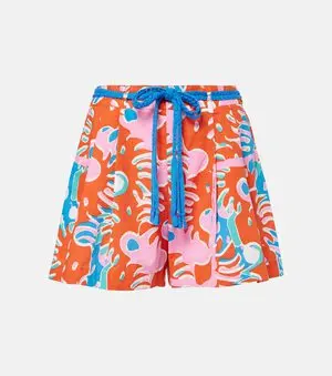 Poupette St Barth Chantal Printed Shorts