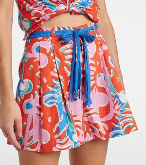 Poupette St Barth Chantal Printed Shorts