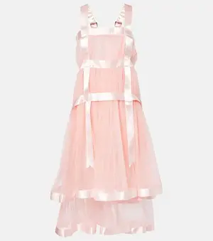 Noir Kei Ninomiya Tulle Midi Dress