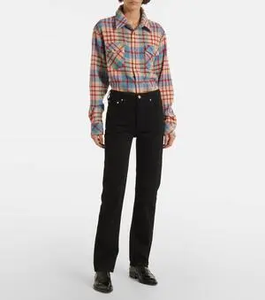 Citizens Of Humanity Zurie Long High-rise Straight Jeans