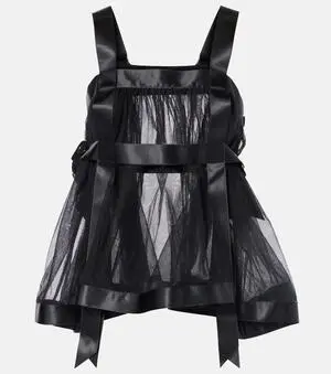 Noir Kei Ninomiya Tulle Top