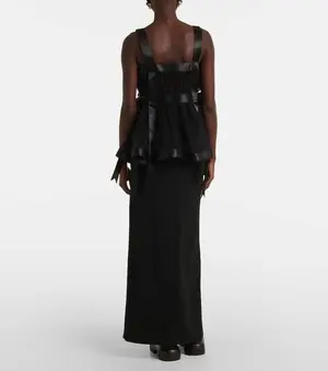Noir Kei Ninomiya Tulle Top