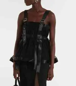Noir Kei Ninomiya Tulle Top