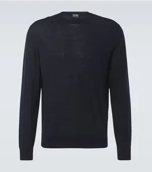 Zegna High Neck Sweaters For Men