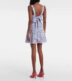 Poupette St Barth Coco Printed Mini Dress