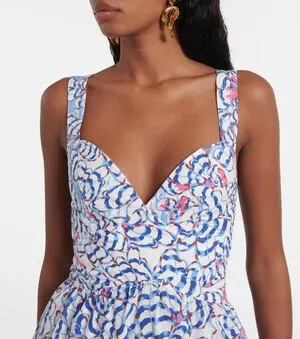 Poupette St Barth Coco Printed Mini Dress