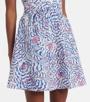Poupette St Barth Coco Printed Mini Dress