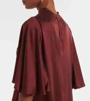 ROKSANDA Kalydria Caped Gown